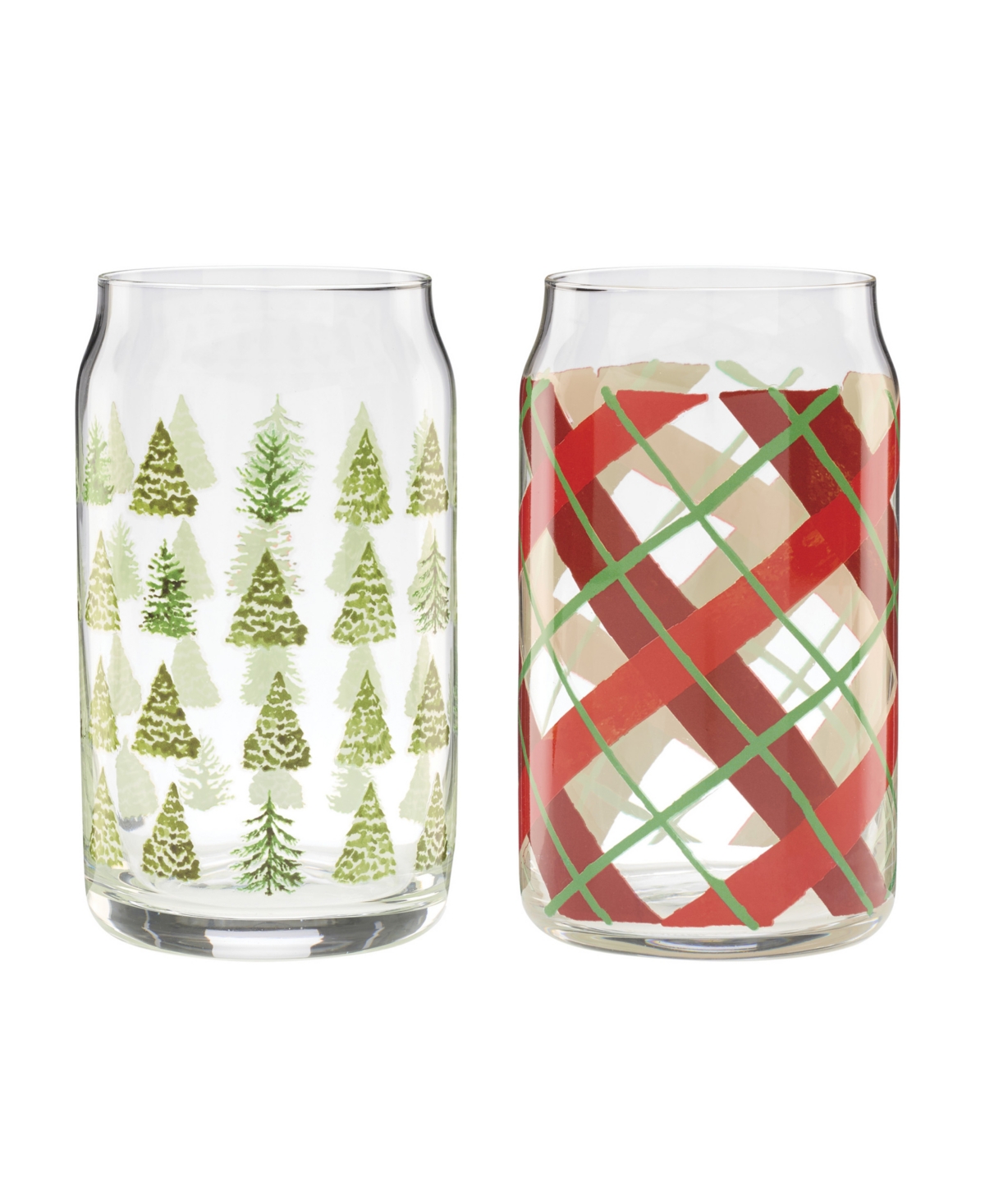 Click here for Cambridge Christmas Tree and Plaid Pattern Can Coo... prices