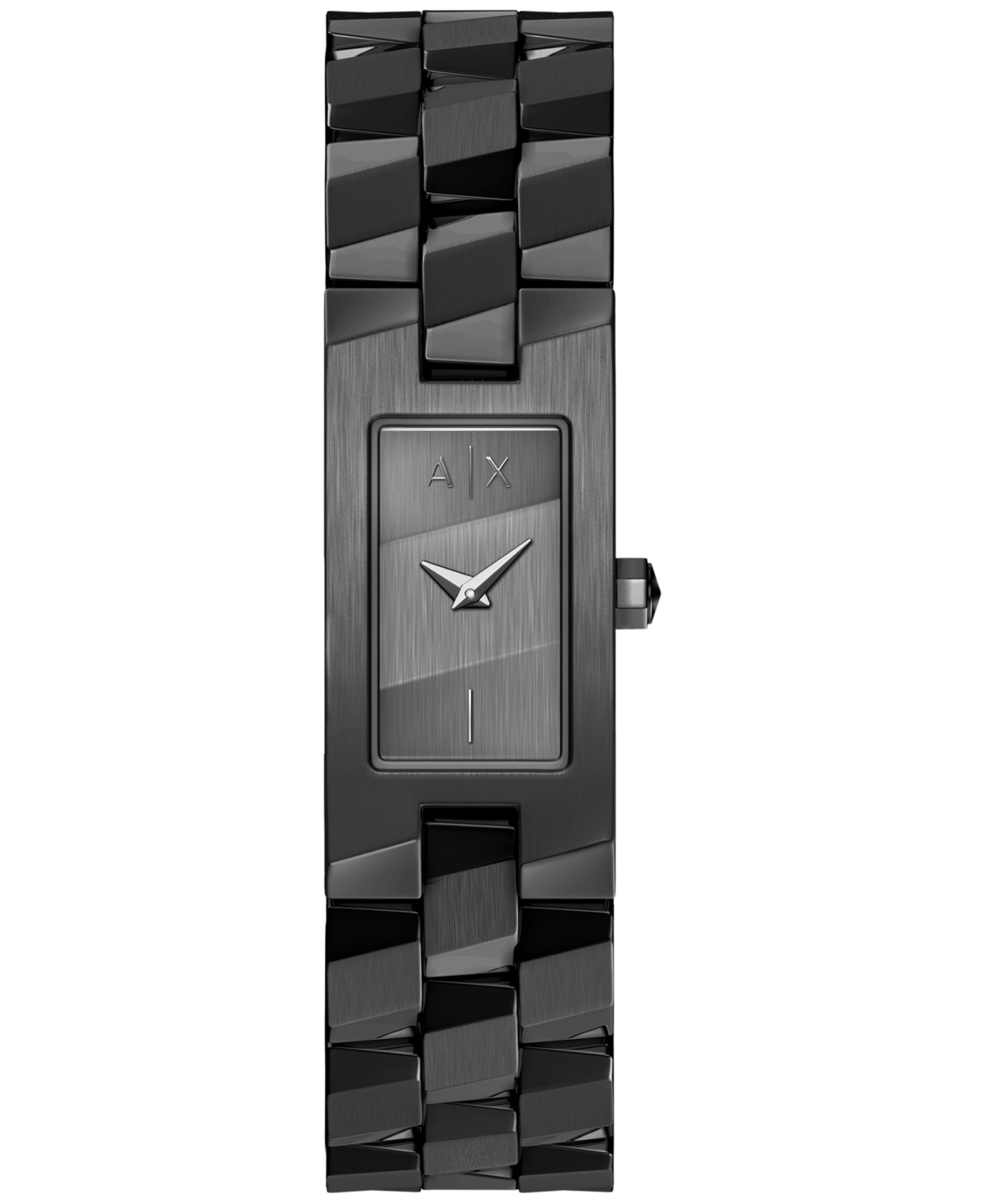 Click here for Armani Exchange Womens Quartz Two Hand Black Stain... prices