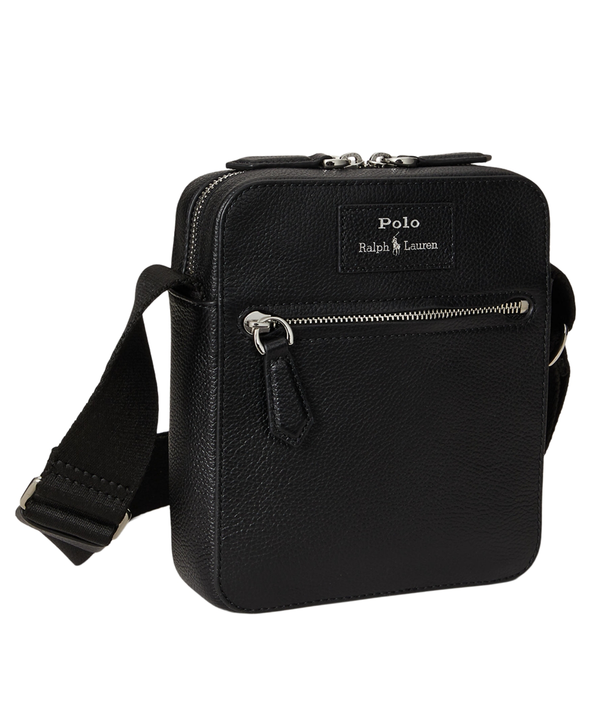 Click here for Polo Ralph Lauren Mens Pebbled Leather Crossbody B... prices