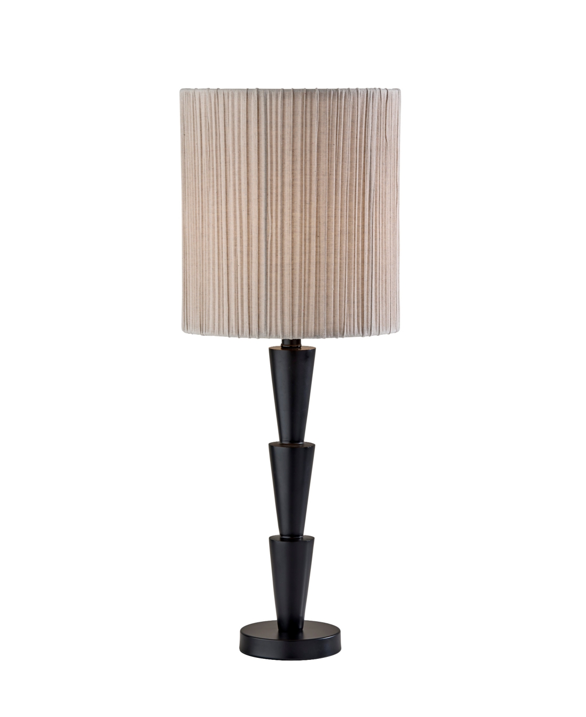 Click here for Adesso 28 Metal Amos Table Lamp - Black prices