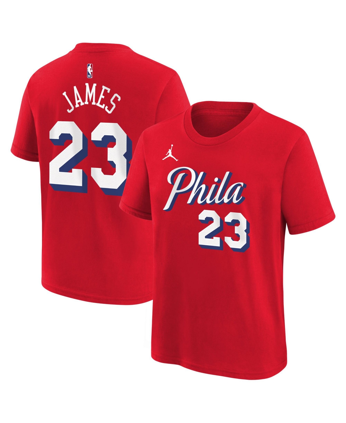 Click here for Jordan Big Boys and Girls LeBron James Red Philade... prices