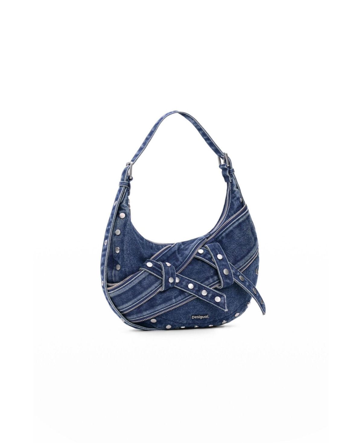 Click here for Desigual Womens Medium denim bag - Medium blue prices