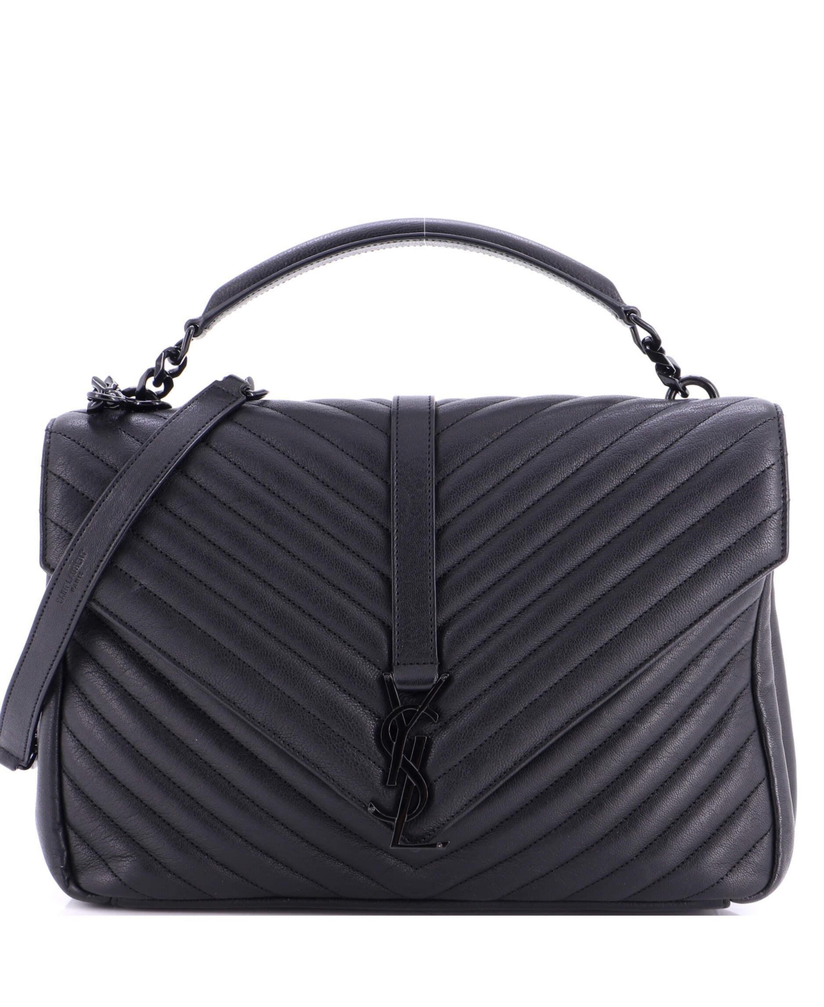 Click here for Pre-Owned Saint Laurent Large Classic Monogram Col... prices