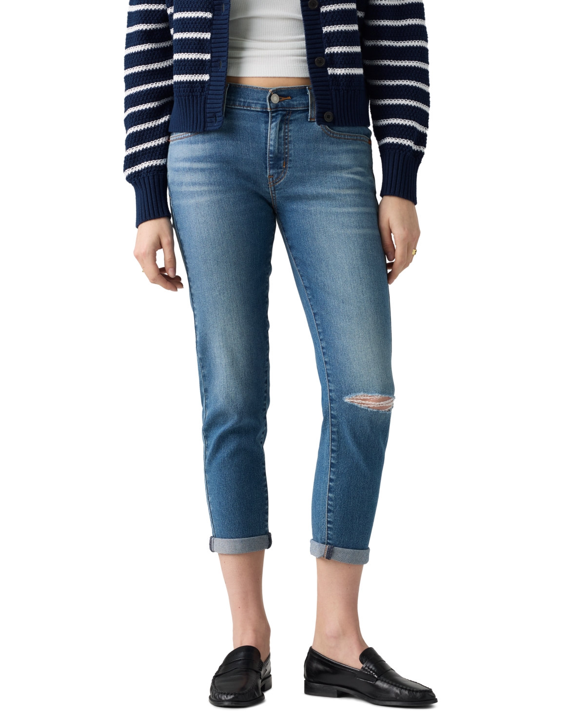 Click here for Levis Womens Relaxed Boyfriend Tapered-Leg Jeans -... prices