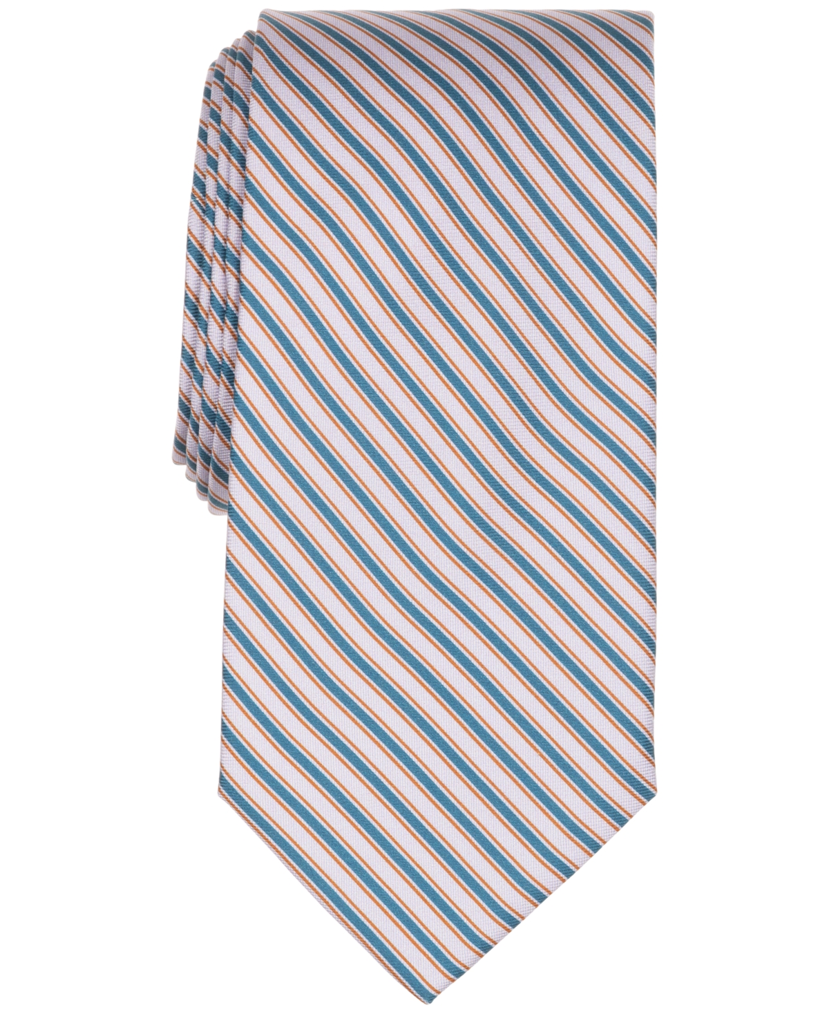 Click here for Club Room Mens Pinnacle Stripe Classic Tie - Teal prices
