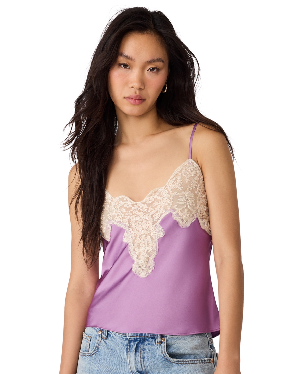 Click here for Steve Madden Womens Miriah Satin Sweetheart Neck L... prices