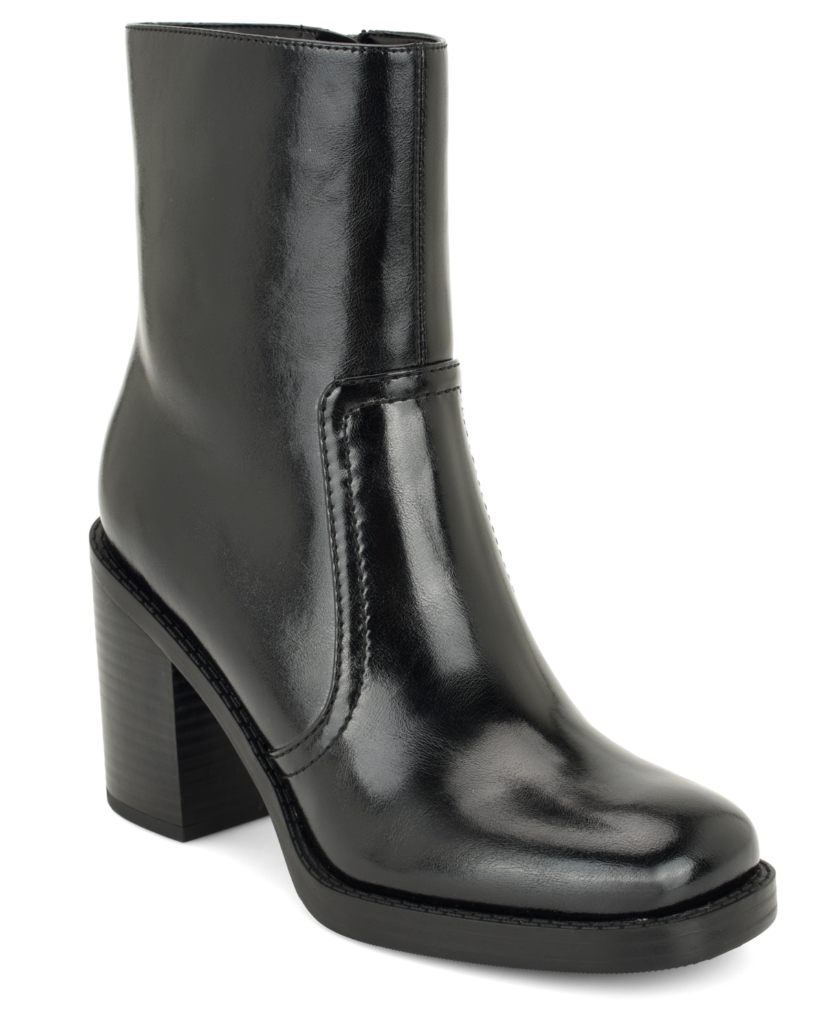 Click here for Nine West Womens Boston Block Heel Zipper Dress Bo... prices