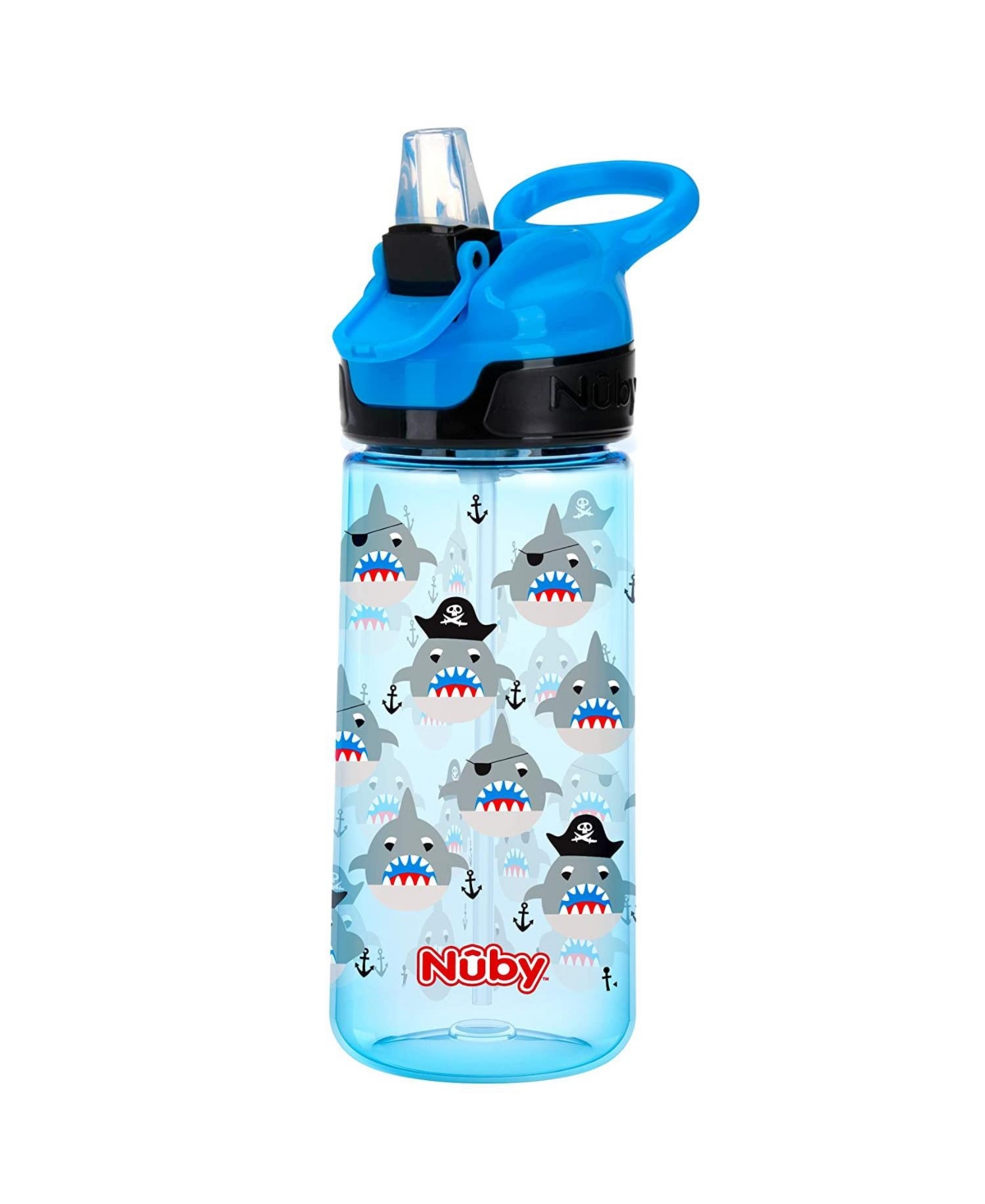 Click here for Nuby Push Button Flip-it Soft Spout Tritan Water B... prices