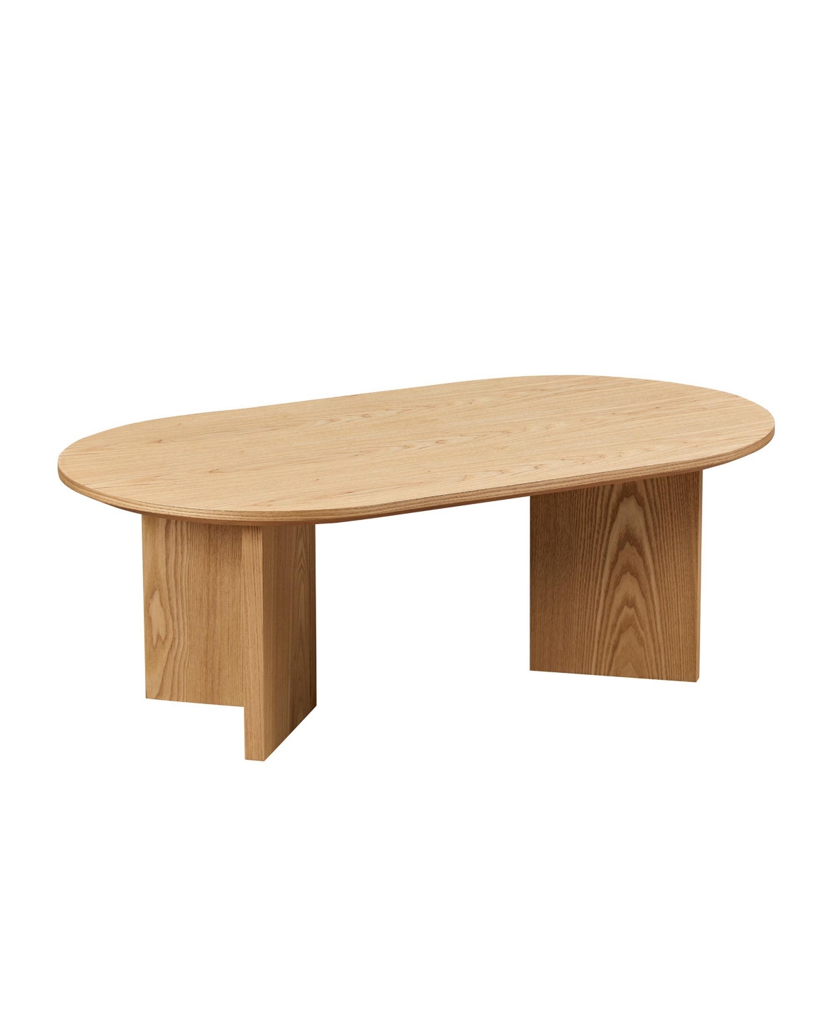 Click here for Flynama 39.37 Oval Coffee Table  Oak Veneer - Oak prices
