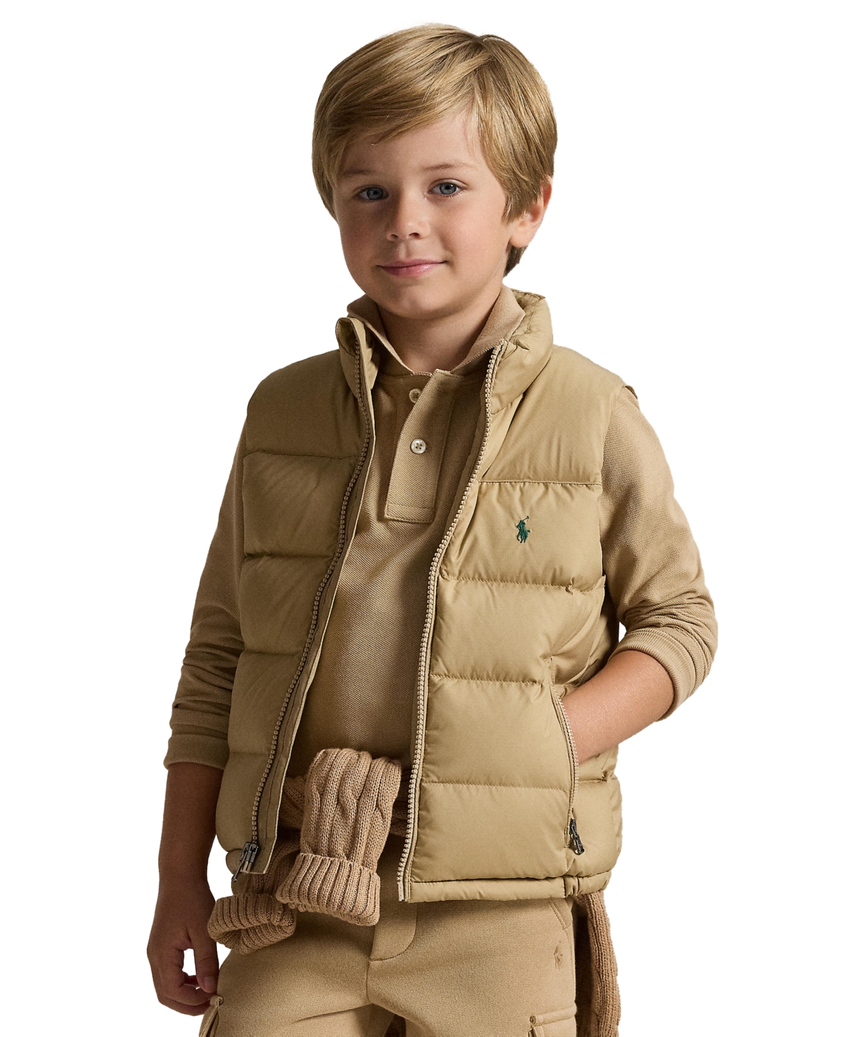 Click here for Polo Ralph Lauren Boys 2T-7 The Gorham Down Embroi... prices