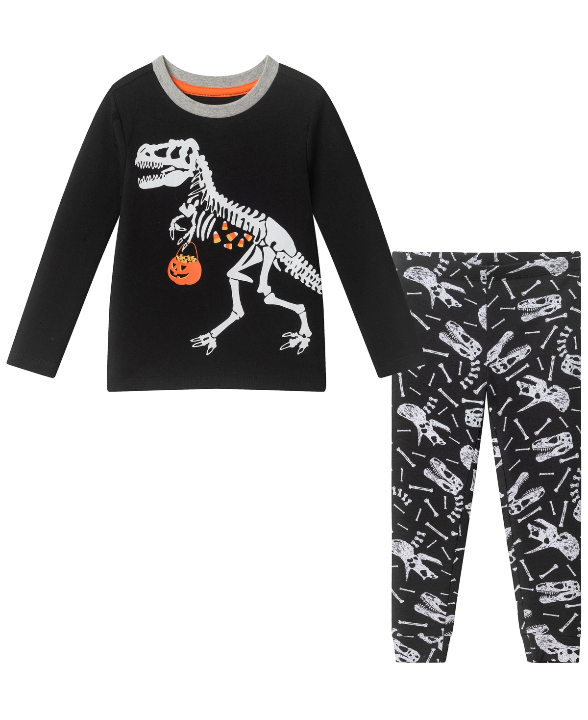 Click here for Andy & Evan Toddler Boys 2T-4T Skeleton Dino Print... prices