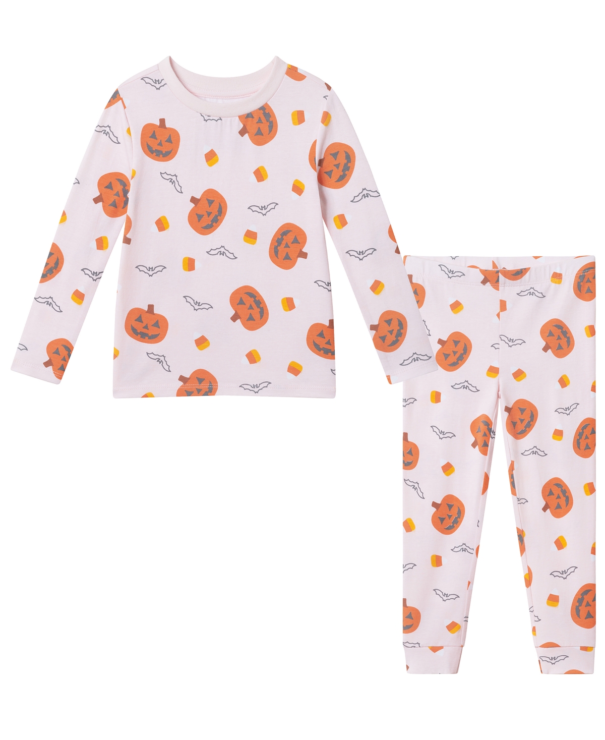 Click here for Andy & Evan Toddler Girls 2T-4T Pumpkin Print Paja... prices