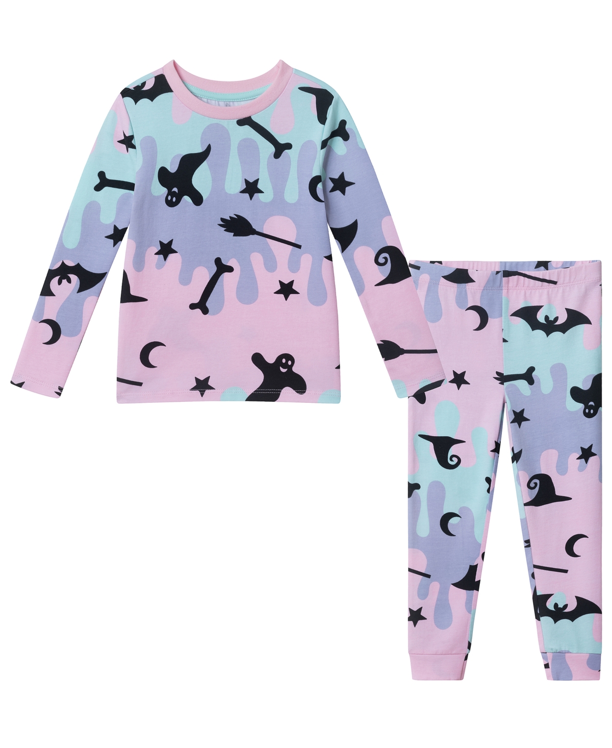 Click here for Andy & Evan Toddler Girls 2T-4T Pumpkin Print Paja... prices