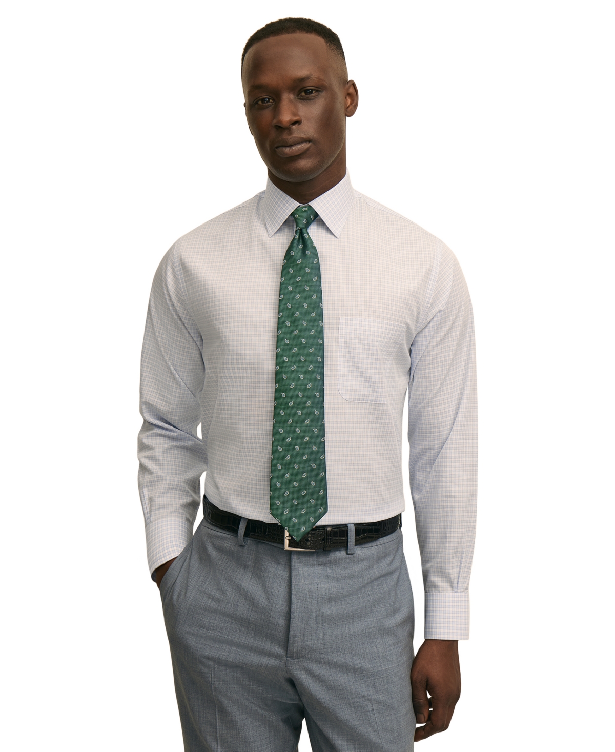 Click here for B By B by Brooks Brothers Mens Spread Collar Dress... prices
