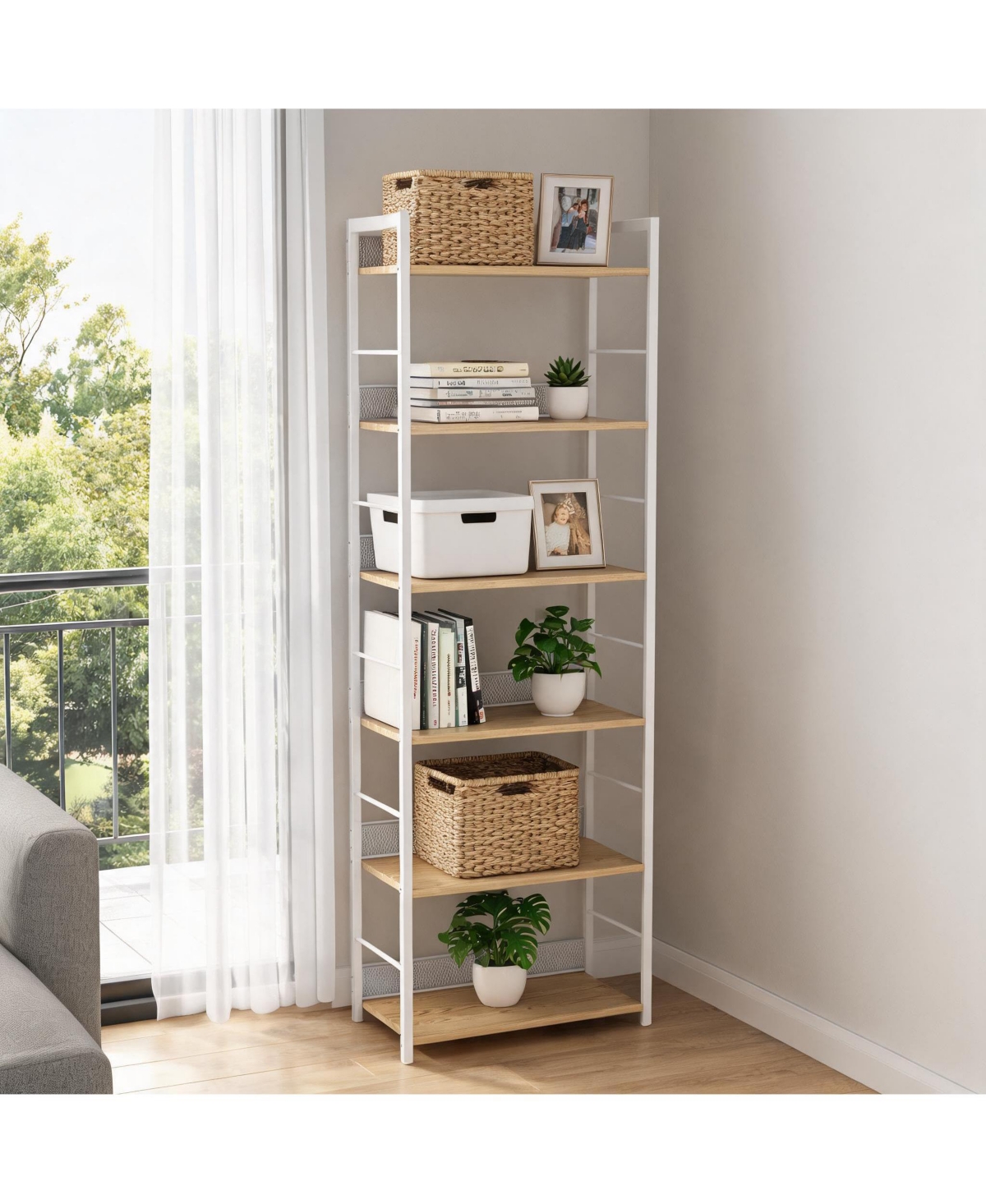 Click here for 24 W x 12 D x 74 H 6-Tier Shelf with Diamond Mesh... prices