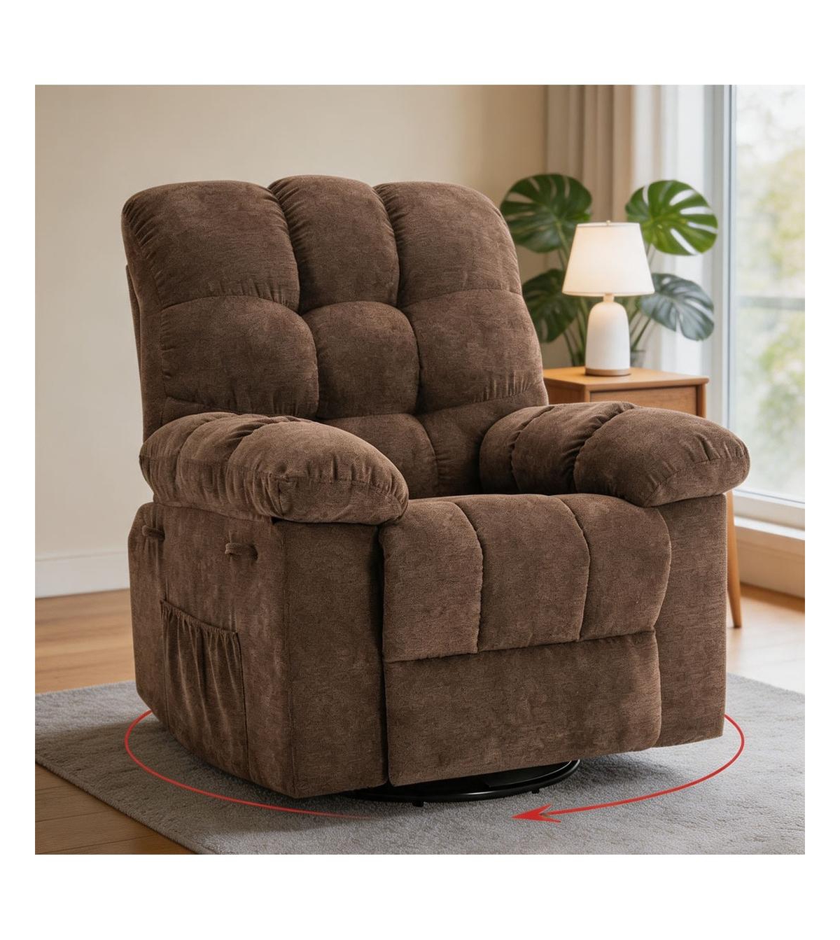 Click here for Modern Swivel Recliner Chair for Living Room and N... prices