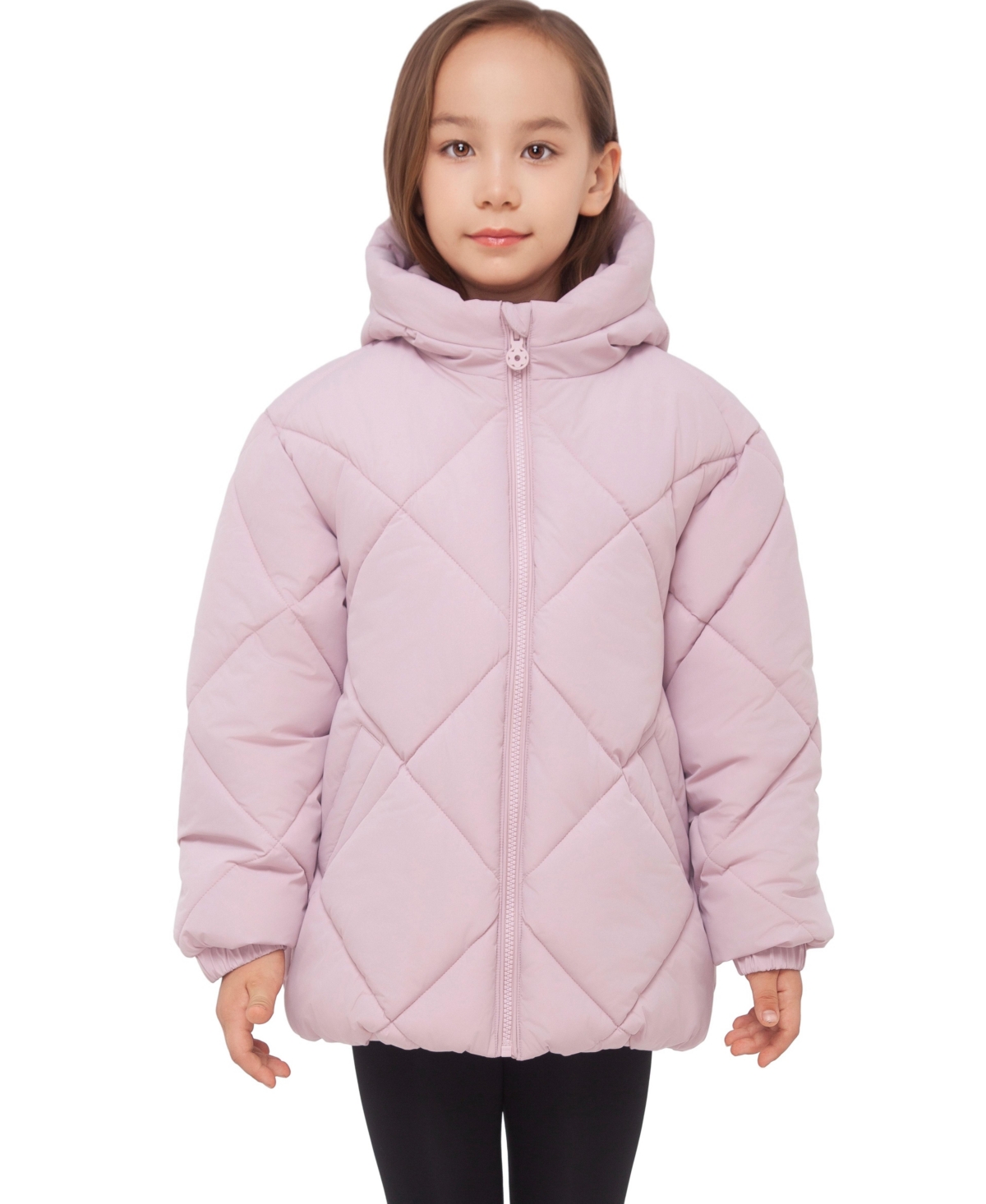 Click here for Rokka&Rolla Girls Charlotte Diamond Quilted Hooded... prices