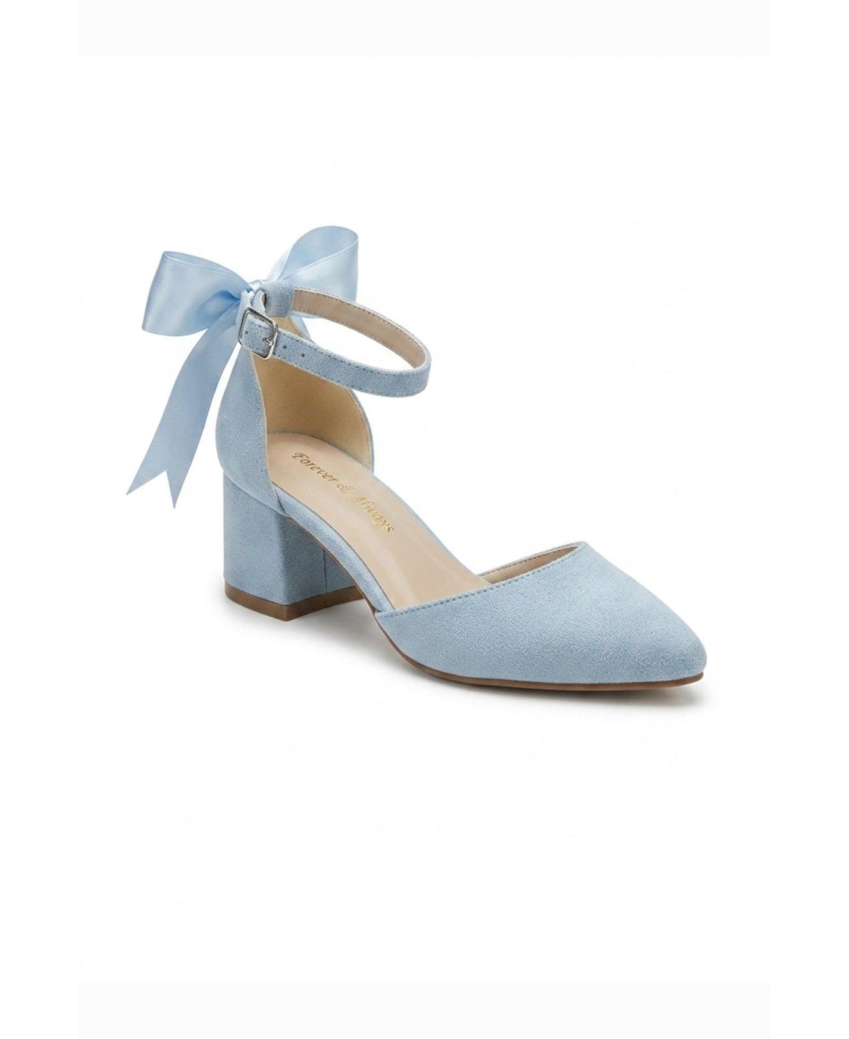 Click here for Forever and Always Shoes Womens Arielle Bow Ankle... prices