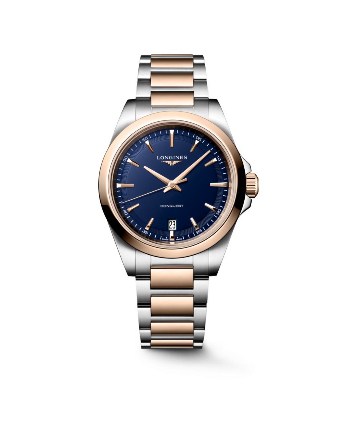 Click here for Longines Mens Conquest Red Pvd Coating and Silver... prices