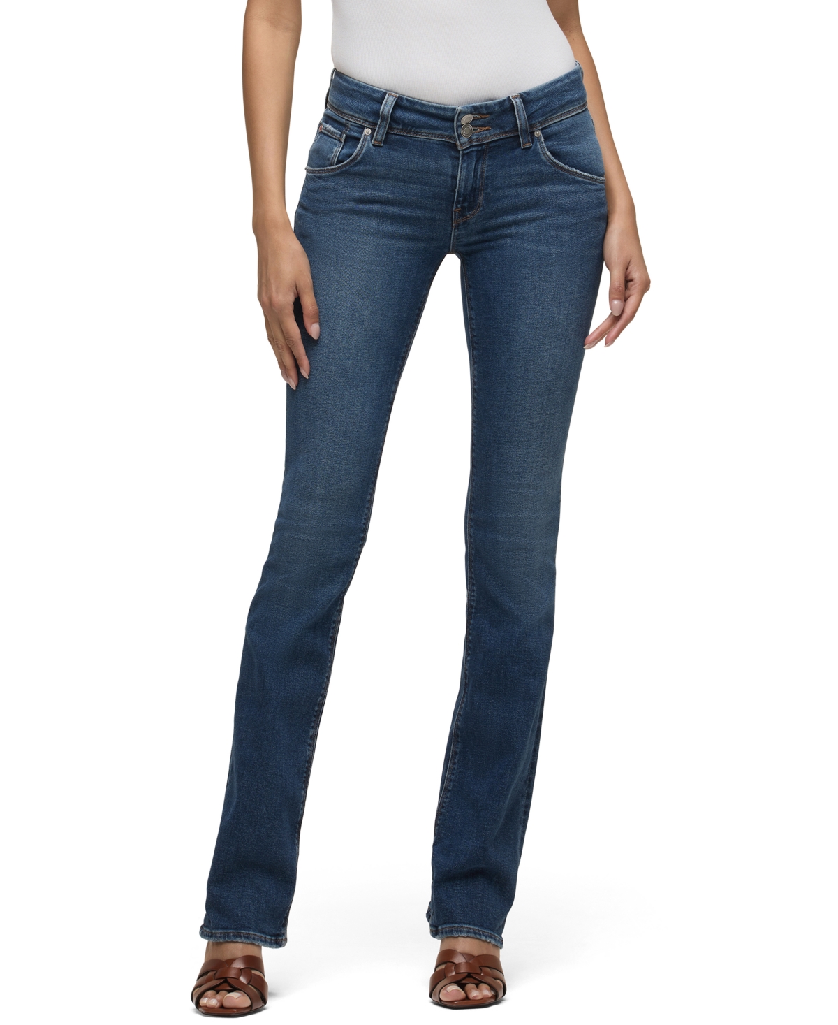 Click here for Hudson Jeans Womens Beth Mid-Rise Bootcut Jeans -... prices