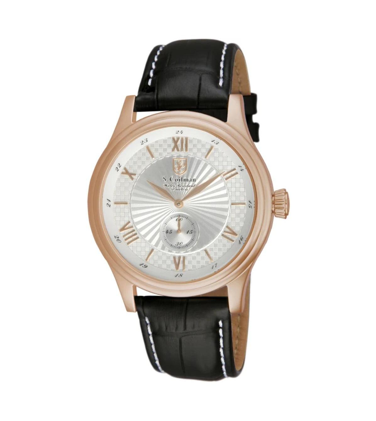 Click here for Invicta S.Coifman Mens Heritage Quartz Dial Leathe... prices