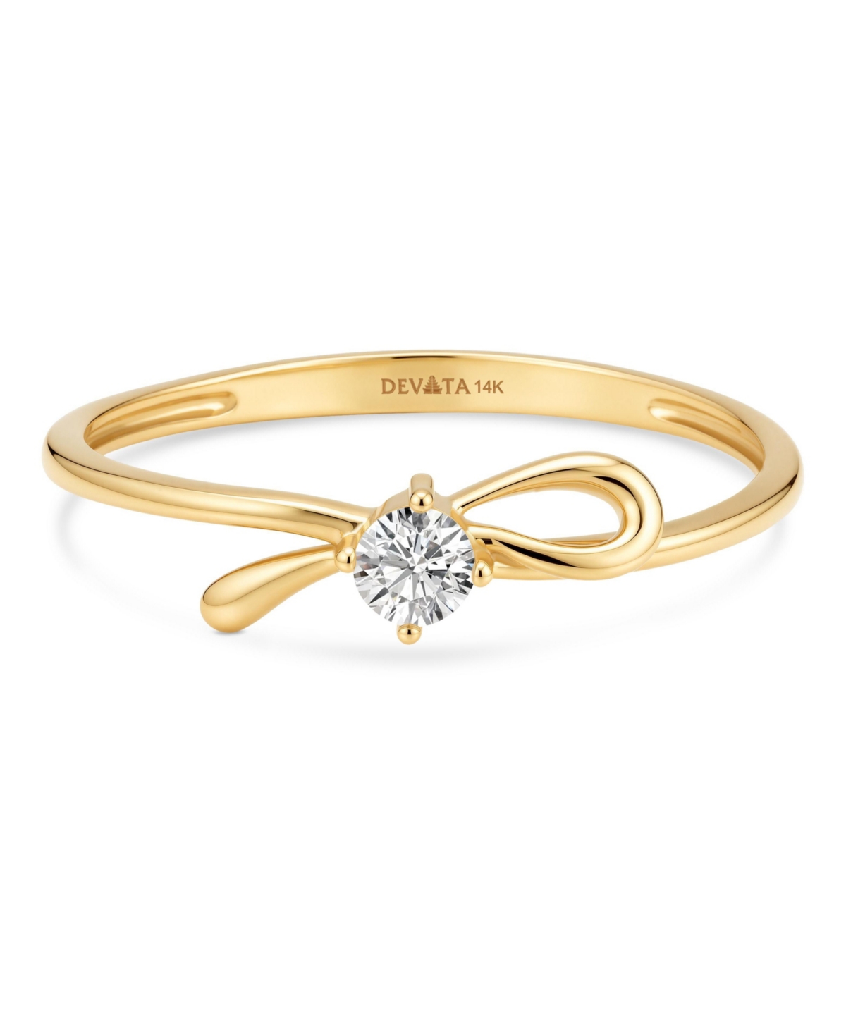 Click here for Devata Love Knot Ring in 14K Gold - Gold prices