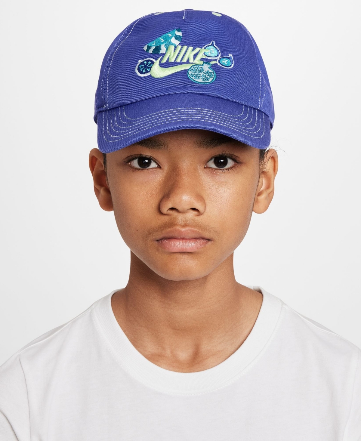Click here for Big Boys and Girls Nike Blue Fruit Club Adjustable... prices