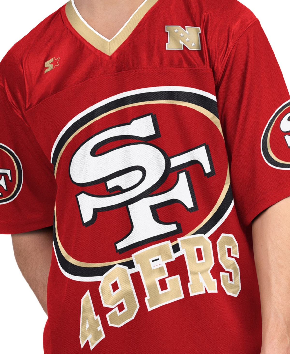 Click here for Starter Mens Scarlet/White San Francisco 49ers Sho... prices