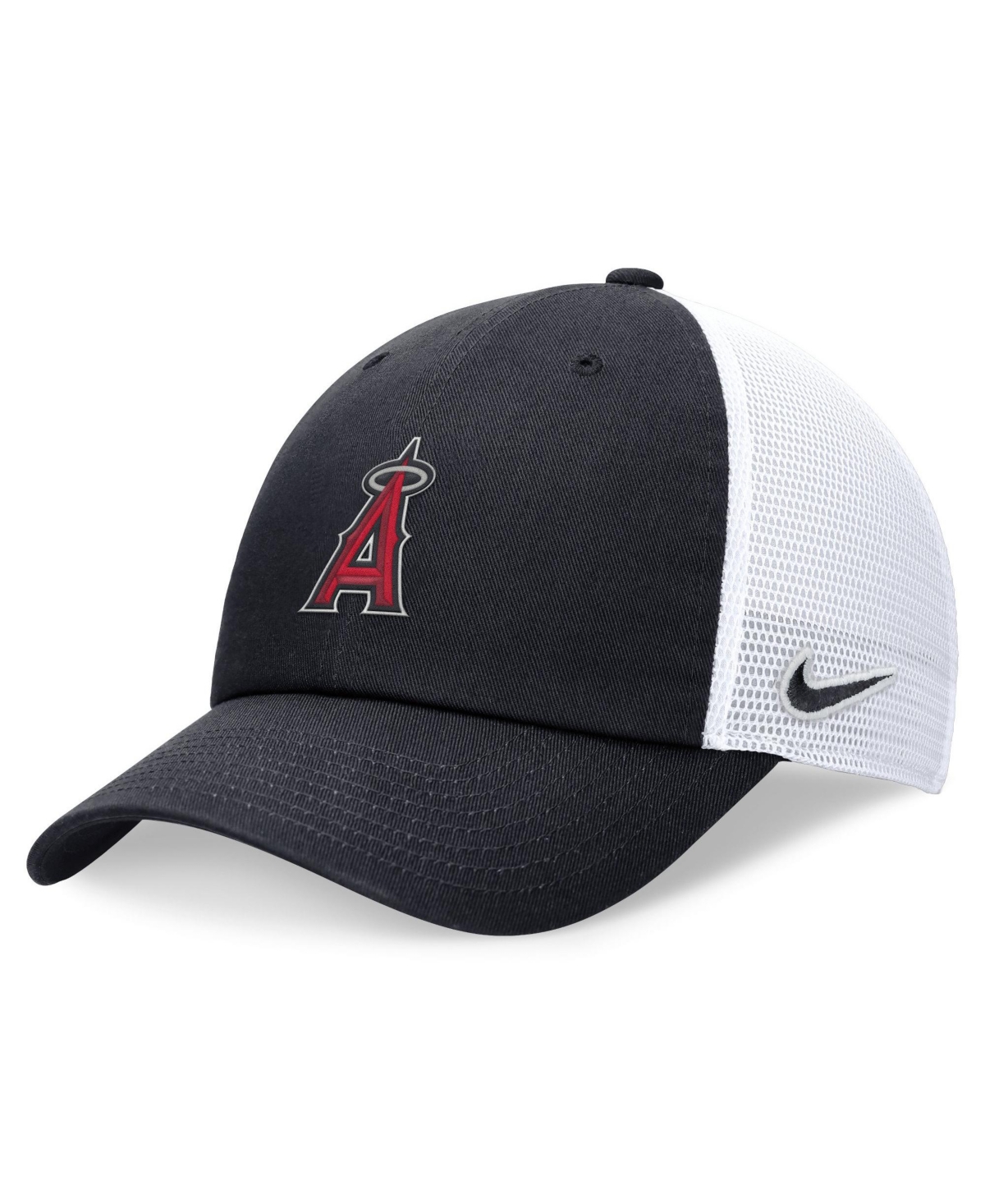 Click here for Nike Mens Navy Los Angeles Angels Club Trucker Adj... prices