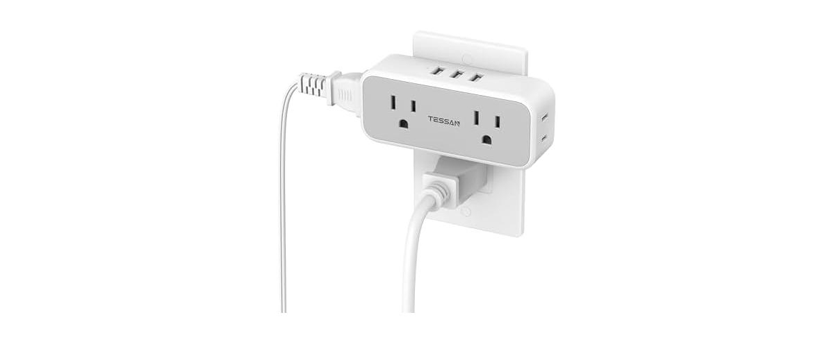 Click here for Tessan Wall Outlet Extender with 1875W  1.18 inche... prices