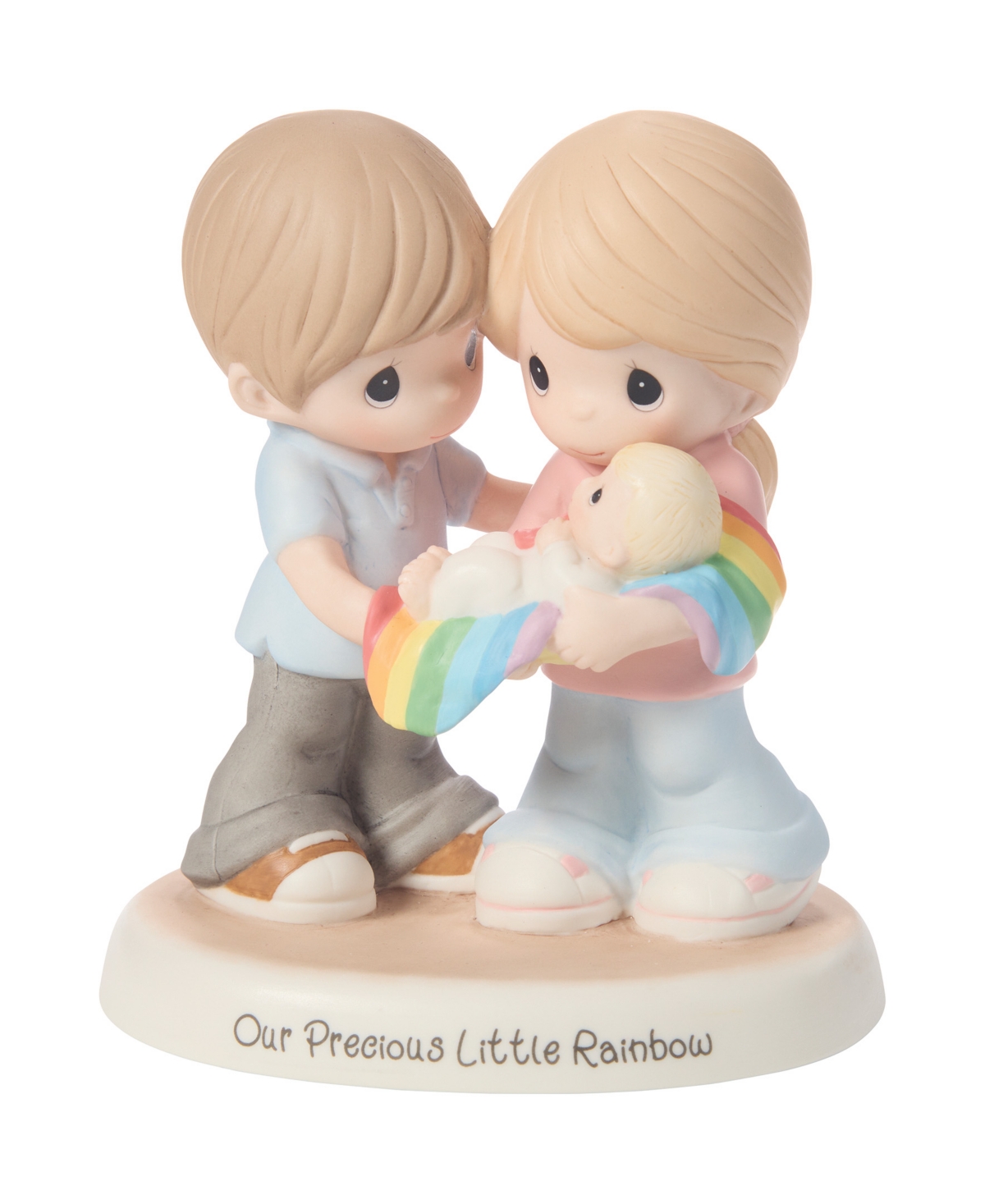 Click here for Precious Moments Rainbow Baby Couple Figurine - Mu... prices