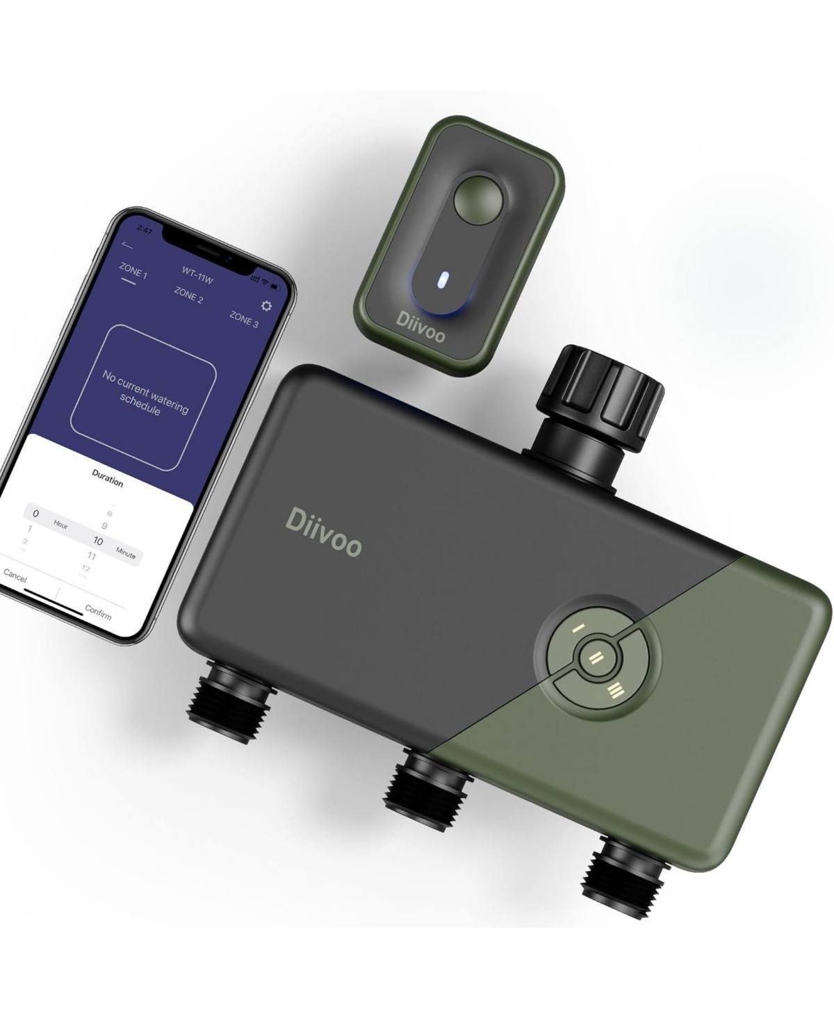 Click here for Tessan 3-Zone WiFi Sprinkler Timer with App and Vo... prices
