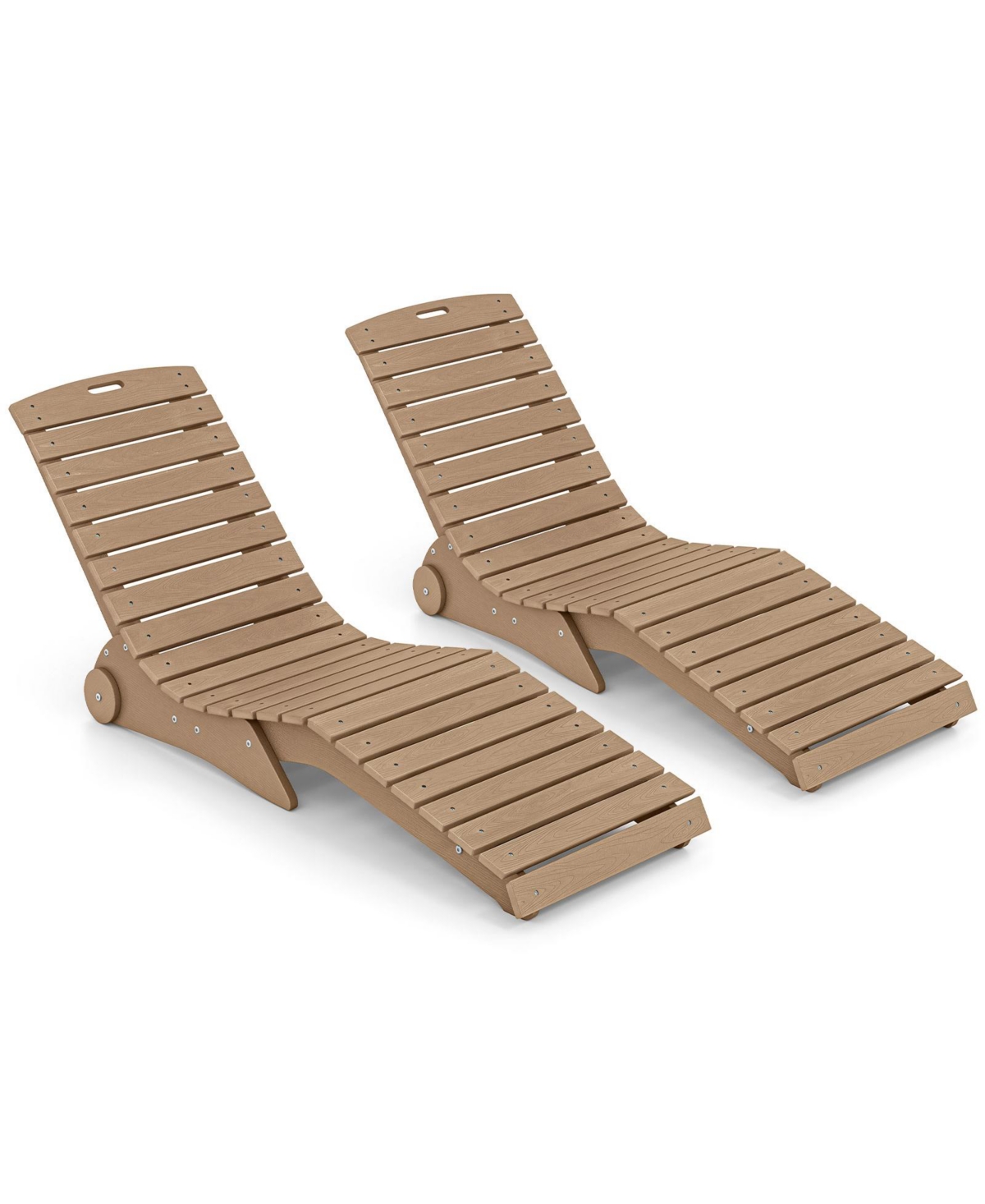 Click here for Gymax 2pieces In-Pool Lounge Chair Ergonomic S-Cur... prices