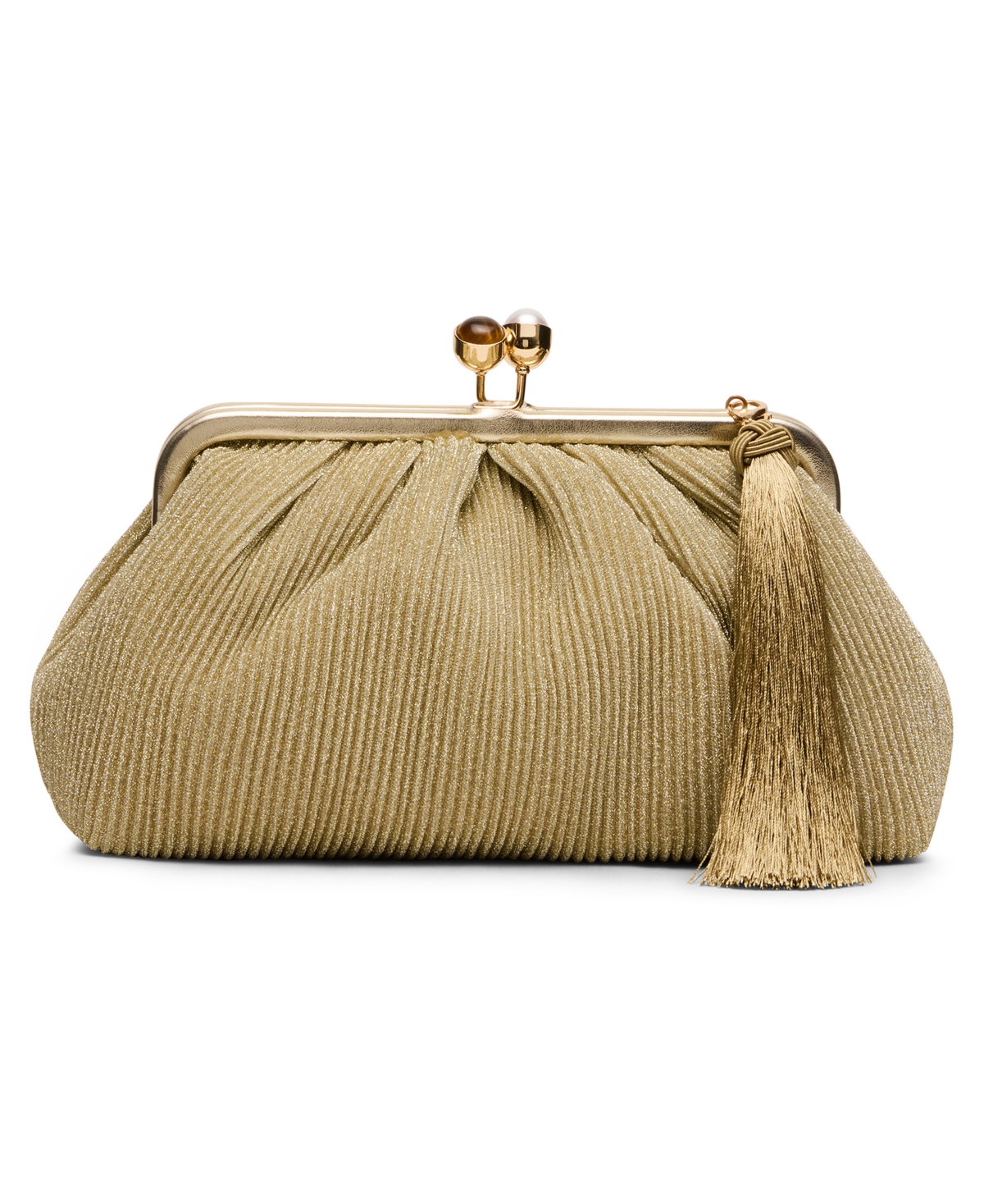 Click here for Steve Madden Marislc Small Clutch Handbag - Gold prices