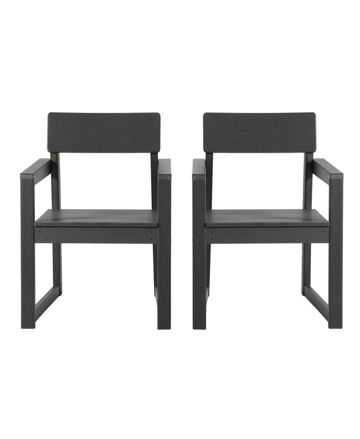 Click here for WestinTrends Modern Hdpe Outdoor Patio Dining Arm... prices
