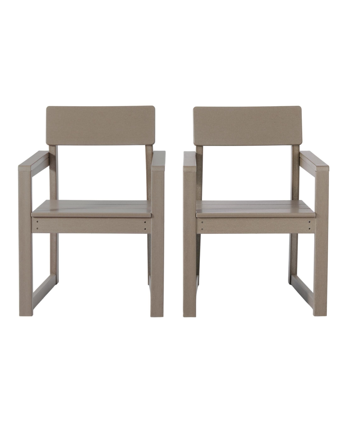 Click here for WestinTrends Modern Hdpe Outdoor Patio Dining Arm... prices