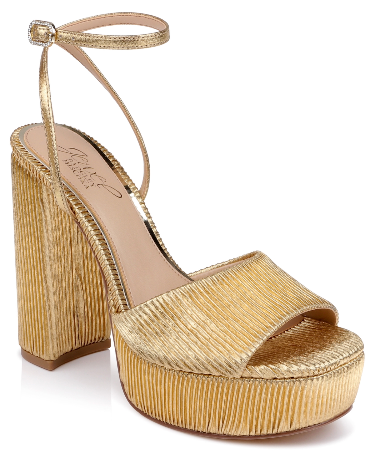 Click here for Jewel Badgley Mischka Womens Bahari Open Toe Dress... prices