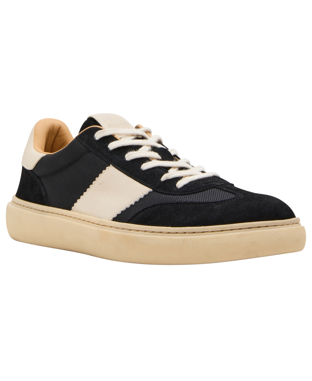 Click here for Steve Madden Mens Delorian Round-Toe Sneakers - Bl... prices