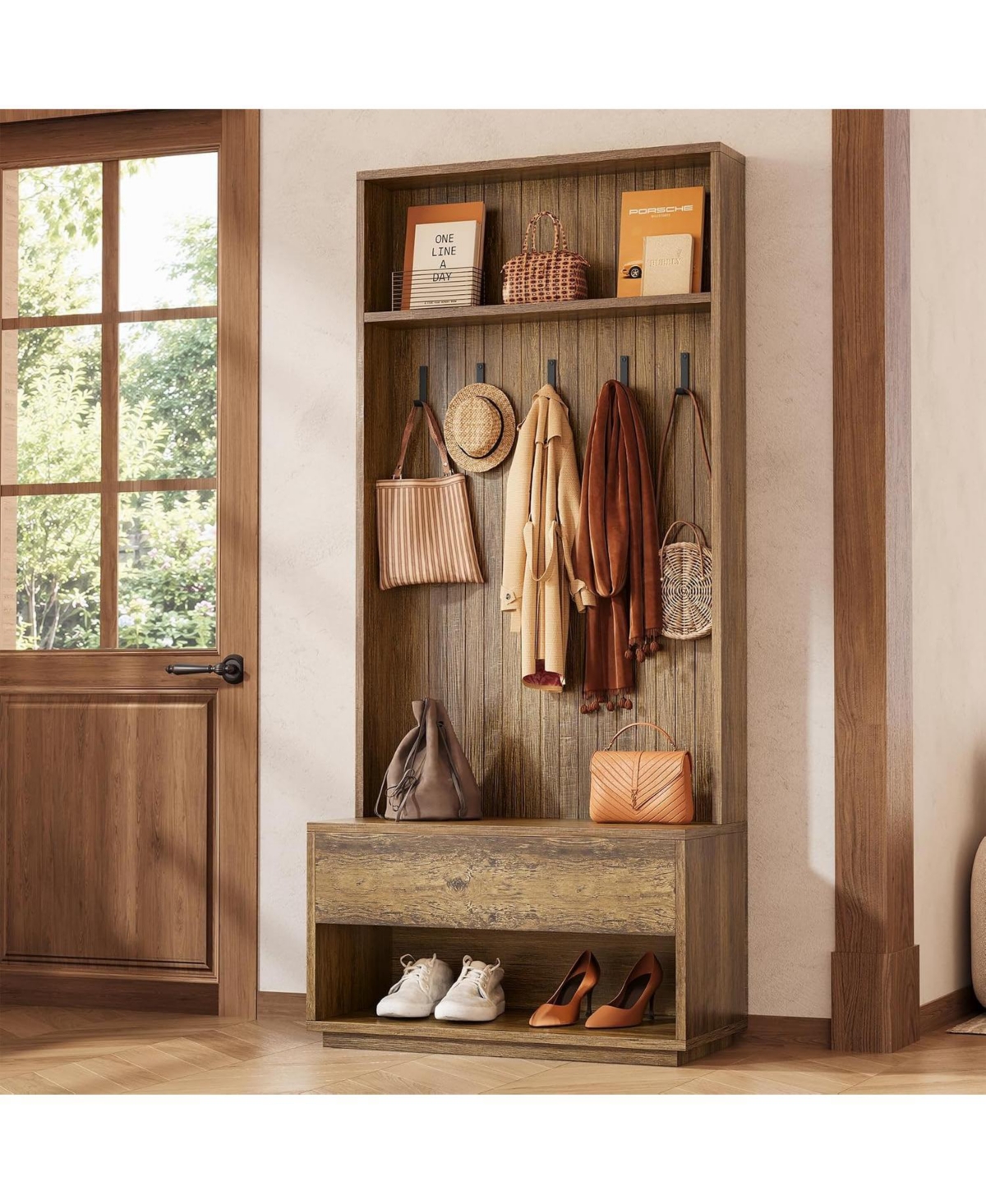 Click here for Tribesigns Hall Tree with Bench and Shoe Storage... prices