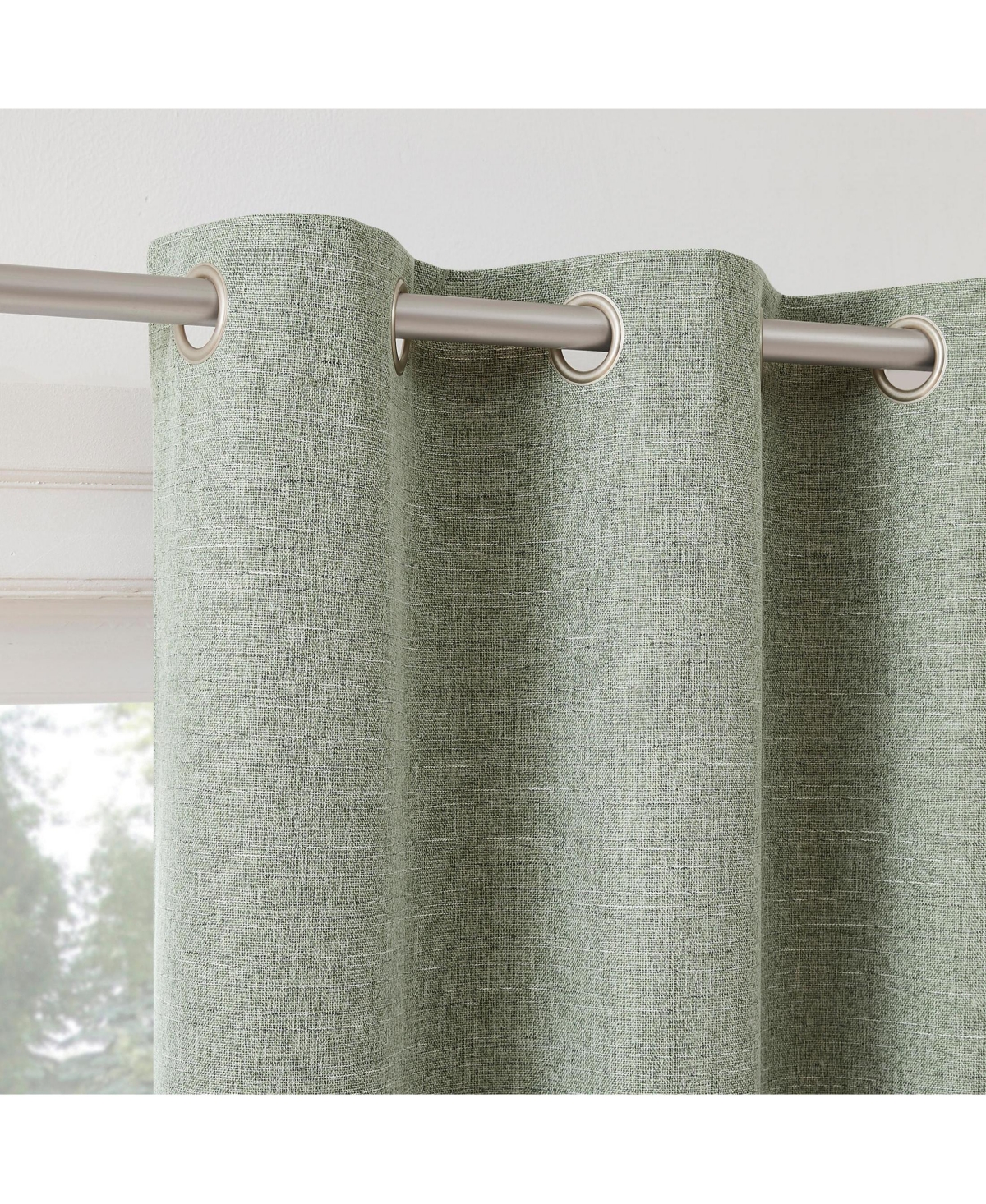 Click here for Sun Zero Tula Crosshatch 100 Blackout Grommet Curt... prices
