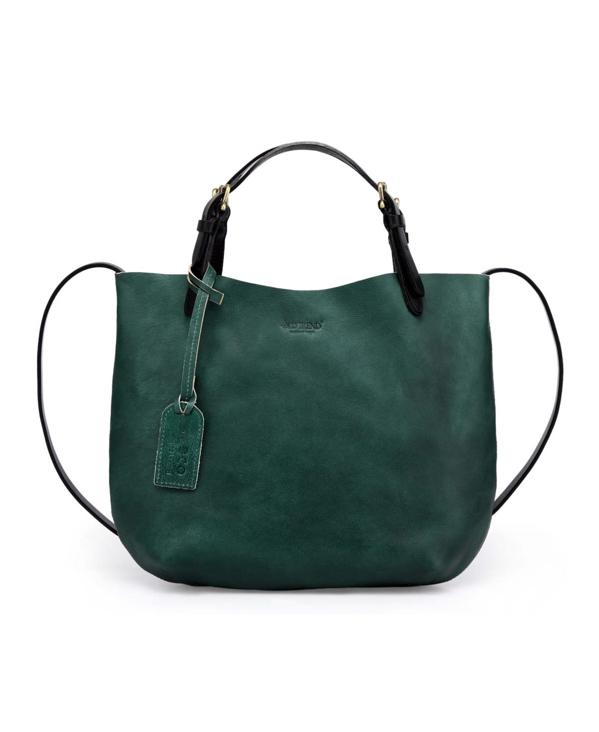 Click here for Old Trend Womens Genuine Leather Dip Dye Tote - Gr... prices