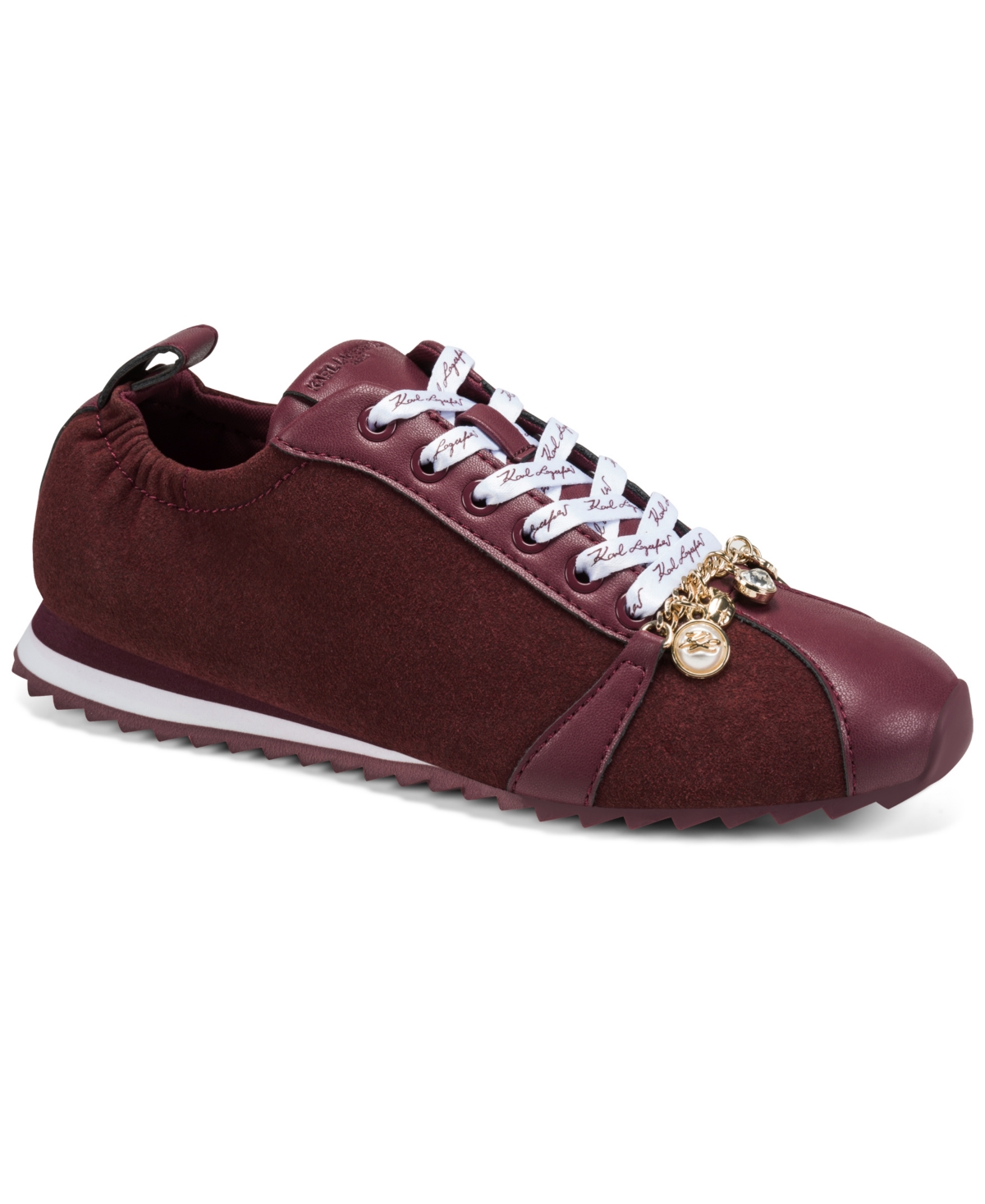 Click here for Karl Lagerfeld Paris Womens Adrianna Lace-Up Sneak... prices
