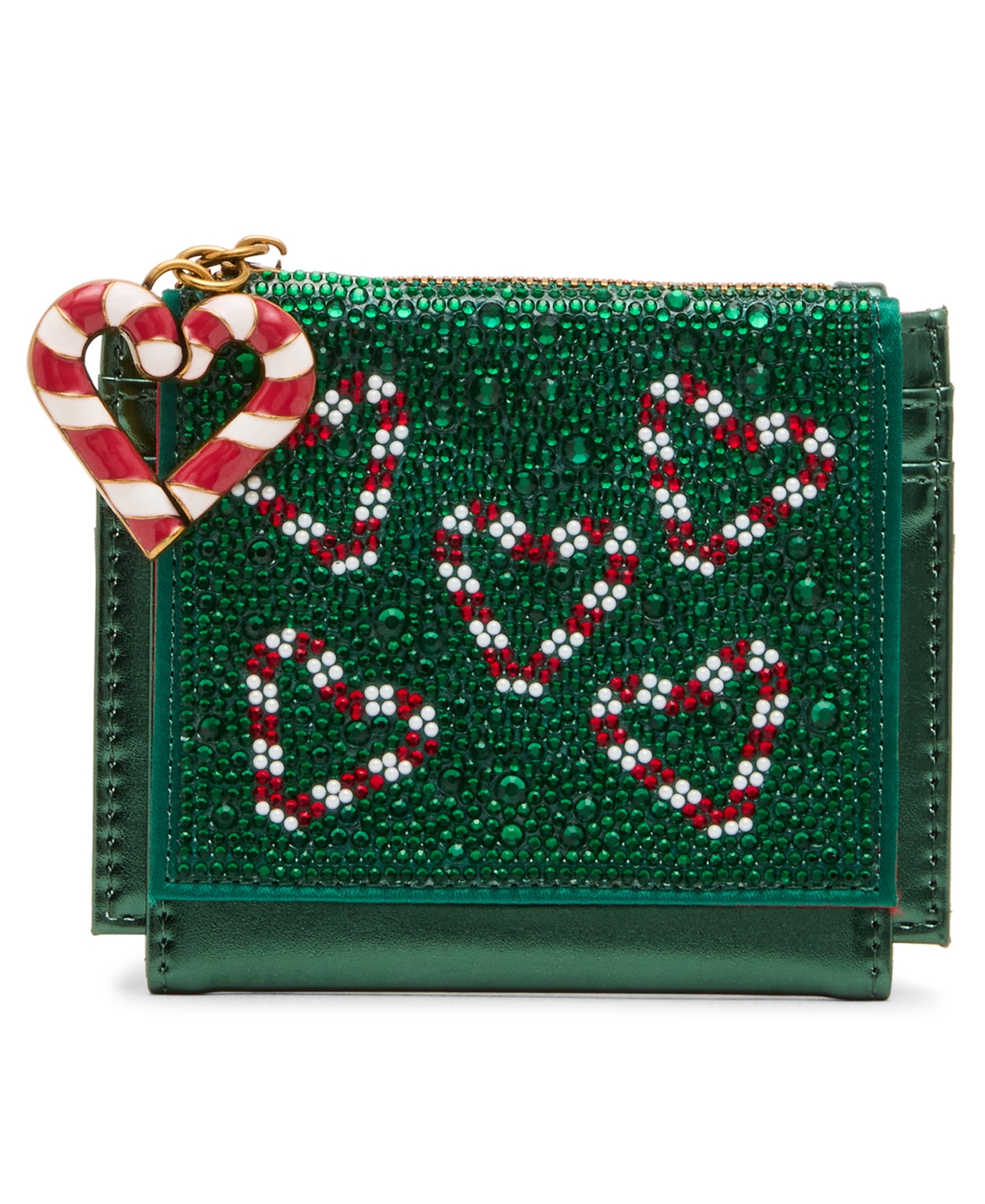 Click here for Betsey Johnson Candy Cane Wallet - Green Candy Can... prices