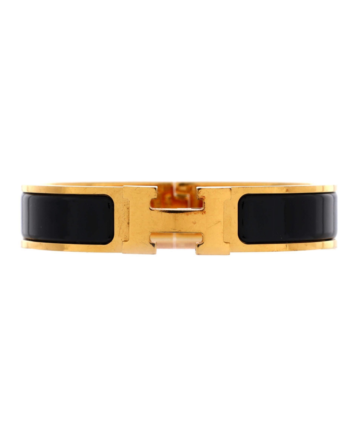 Click here for Pre-Owned Hermes Clic H Bracelet - Enamel prices