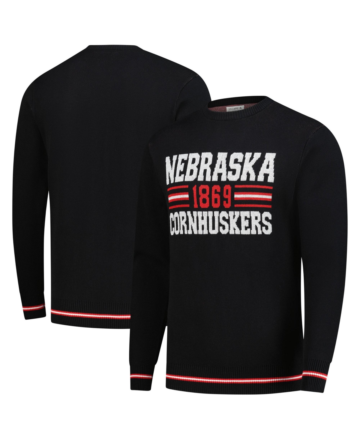 Click here for Uscape Apparel Mens and Womens Black Nebraska Husk... prices