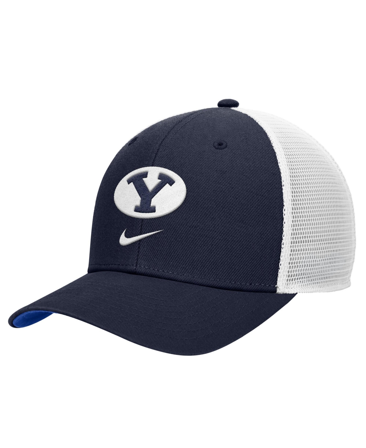 Click here for Nike Mens Navy Byu Cougars Rise Trucker Dri-fit Ad... prices