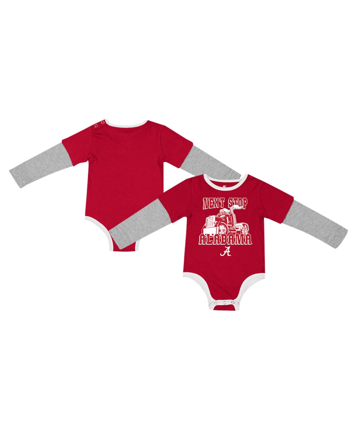 Click here for Colosseum Baby Boys and Girls Cardinal Alabama Cri... prices