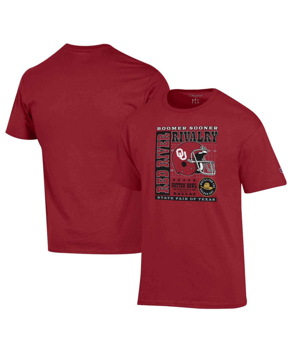 Click here for Champion Mens Crimson Oklahoma Sooners Red River R... prices
