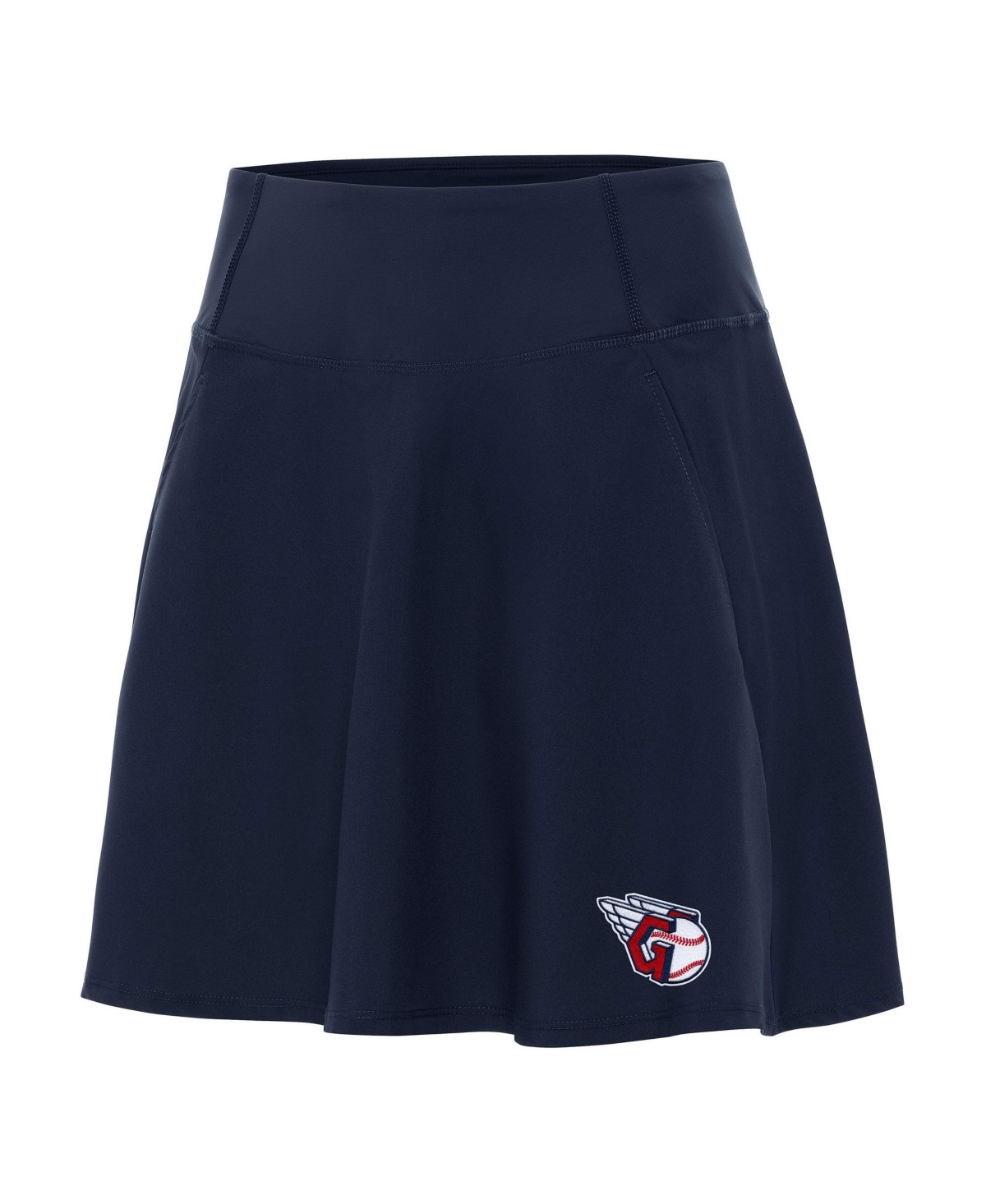 Click here for Antigua Womens Navy Cleveland Guardians Chip Skort... prices