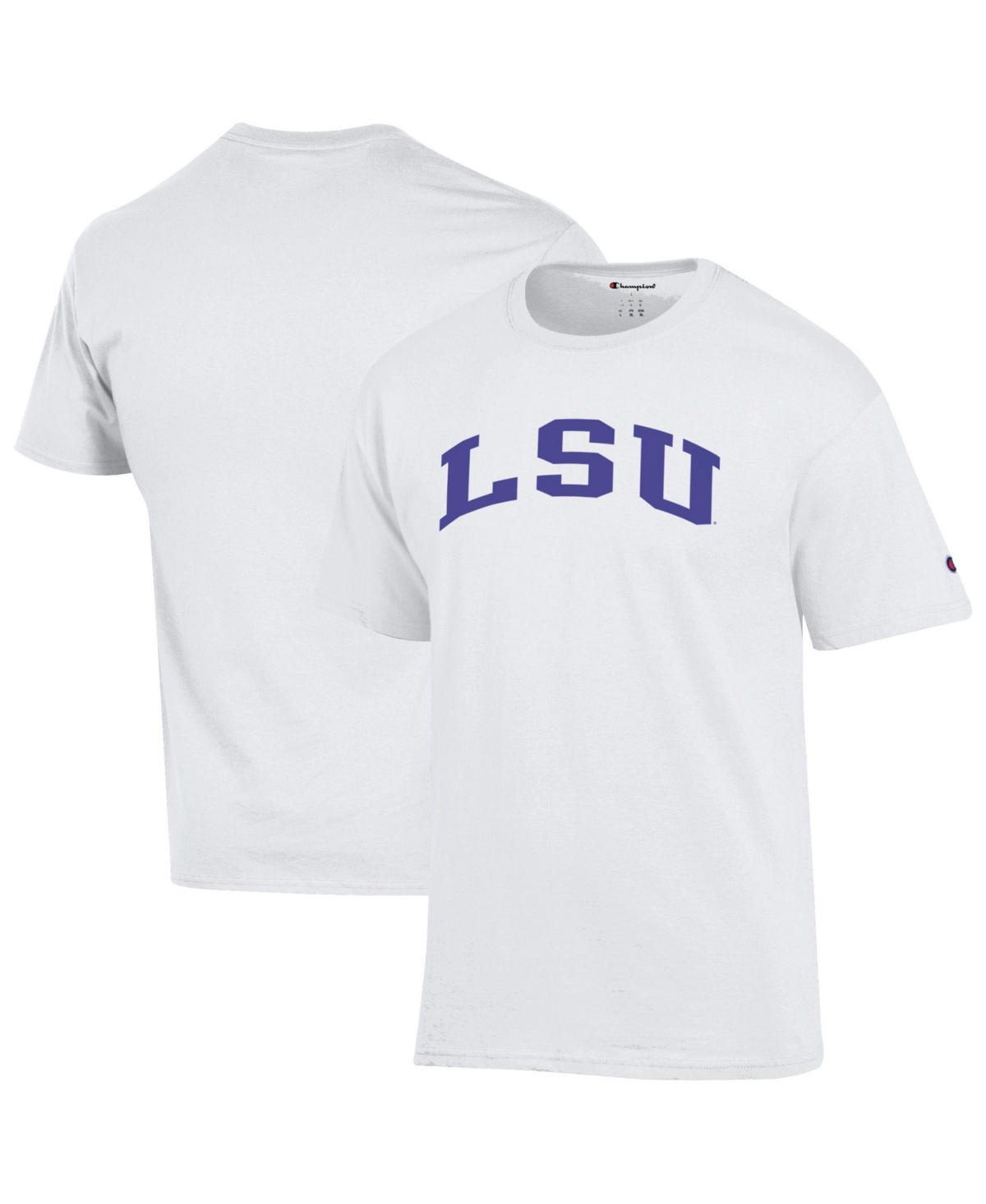 Click here for Champion Mens White Lsu Tigers Basic Arch T-Shirt... prices